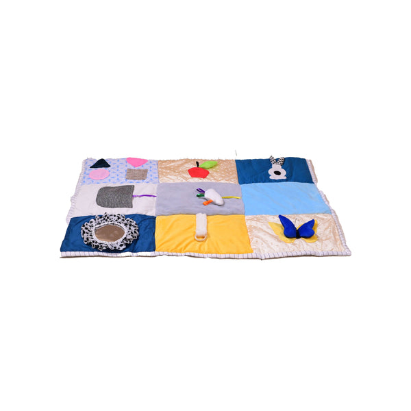 Sensory PlayMat + Tummy Time Mirror babies (0-1yr) | Development Toys ...
